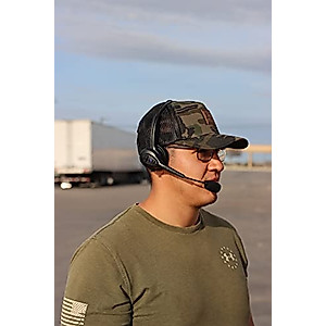 Blue Tiger Advantage Plus Wireless Bluetooth Headset - Professional Trucker and Office Headset with Microphone - Durable, Noise Cancelling, Clear Sound, Long Battery Life, No Wires - 36 Hour Talk Time