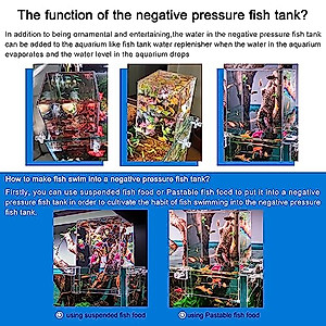 Negative Pressure Aquarium Fish Tank Water replenishers Refill Maintenance