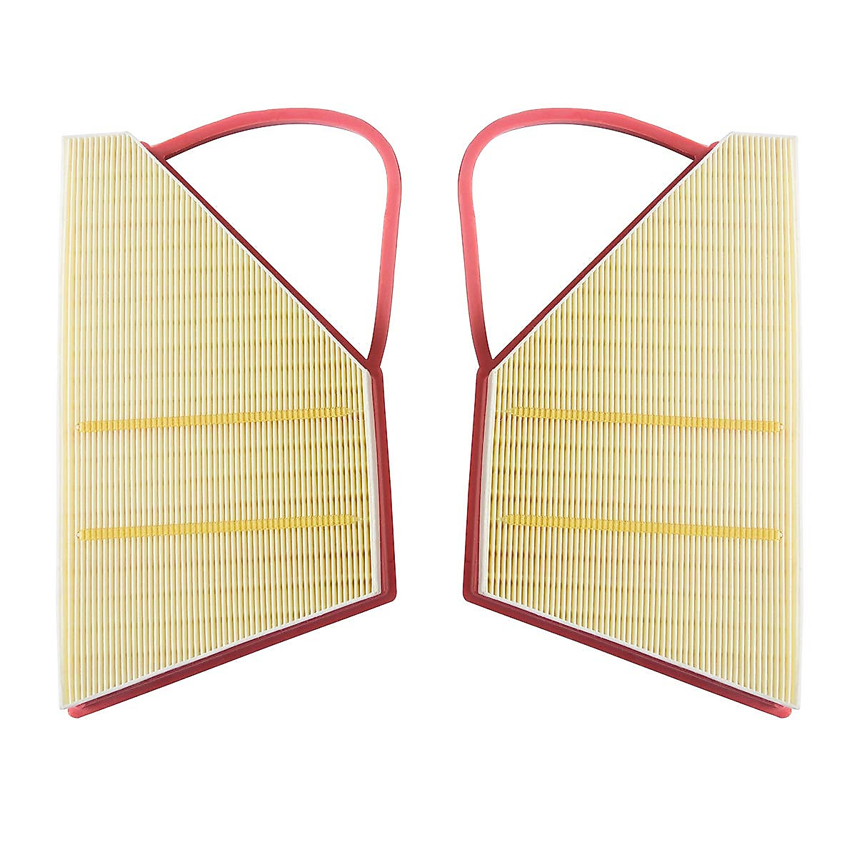 2 Filter Set for Bentley Continental GT GTC Flying Spur W12 Replace 3W0129620B & 3W0129620C