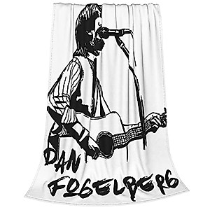 Flannel Blanket Dan Fogelberg Soft Lightweight Throw Blanket Warm Durable Sofa Couch Decor Beding 60"X50"