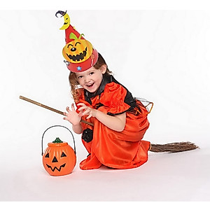Halloween Party Hat Assorted 6 Count DIY Art Craft For Kids (A)