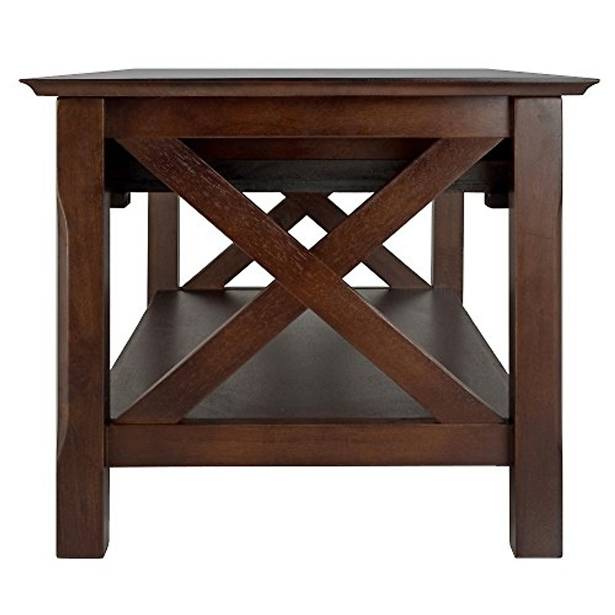 Winsome Xola 18 x 37 x 21-Inch Composite Wood Coffee Table, Cappuccino (40538)