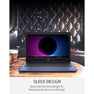 HP Stream 11" Laptop, Intel Celeron N4020, Intel UHD Graphics 600, 4 GB RAM, 64 GB SSD, Windows 11 Home in S mode (11-ak0030nr, Royal blue)