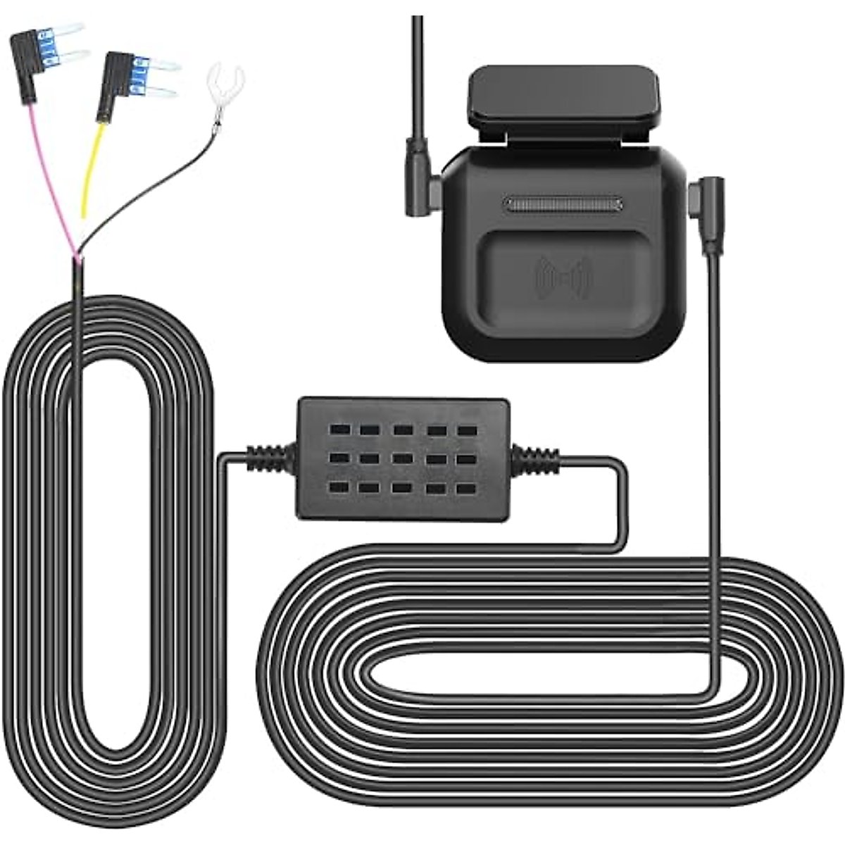 HUPEJOS V7 360° 4 Channel Dash Cam with Type-C Hardwire Kit with Radar Detection