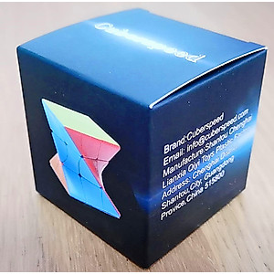 CuberSpeed Twist 3x3 stickerelss Speed Cube