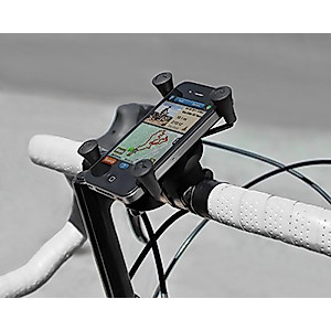 RAM X-Grip Phone Mount with RAM EZ-On/Off Bicycle Base