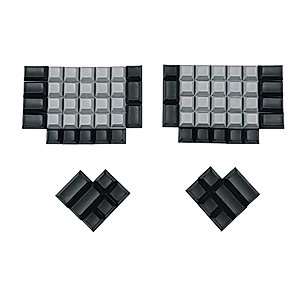 YMDK DSA Profile PBT Blank Keycap Set for Ergo Ergodox Planck Preonic Lily 58 Keyboard
