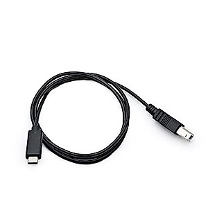 USB B MIDI Cable 10 Feet Compatible with MOOER GE150 GE200 GE300,Headrush Gigboard,Line 6 HX Stomp,HX Stomp XL,HX Effects,FBV 3,POD HD PRO X,POD Go Multi-Effects Guitar Pedal USB Cable USB 2.0 Cord