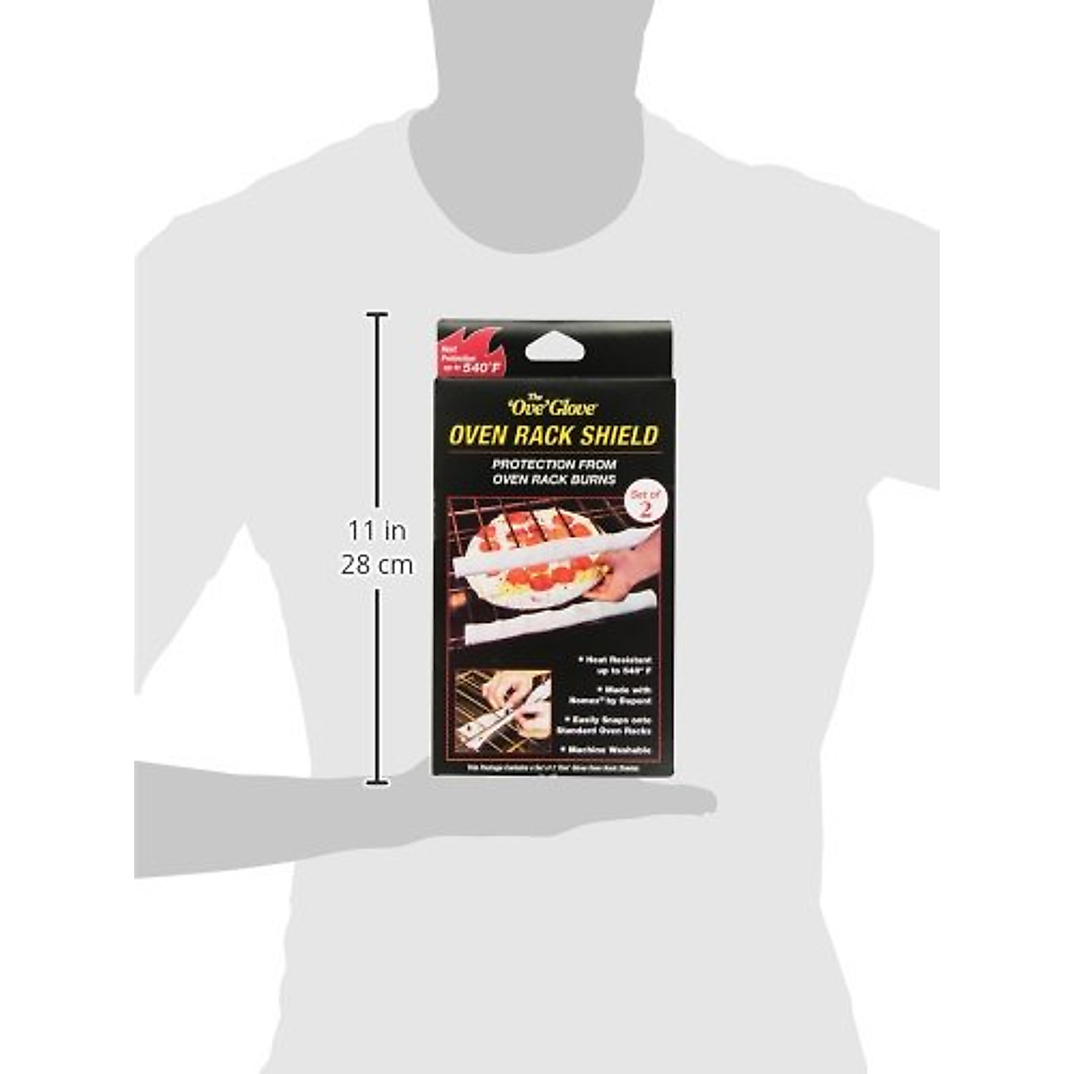 Ove Glove Oven Rack Shield, One Size, YELLOW