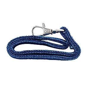 WalletBe Women's Wallet RFID Cash Card Coin Accordion Clutch with Wristlet Blue Denim