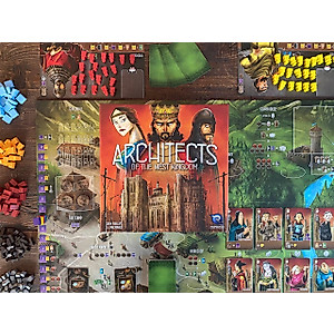 Renegade Game Studios Architects of the West Kingdom Game for 1-5 Players Aged 12 & Up