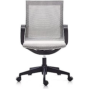 Office Chair Computer Chair Task Chair Office Recliner Gaming Chair Mesh High Back Computer Desk Chair Executive Task Swivel Chair Ergonomic Chair Desk Chair Work Chair (Color : Black)
