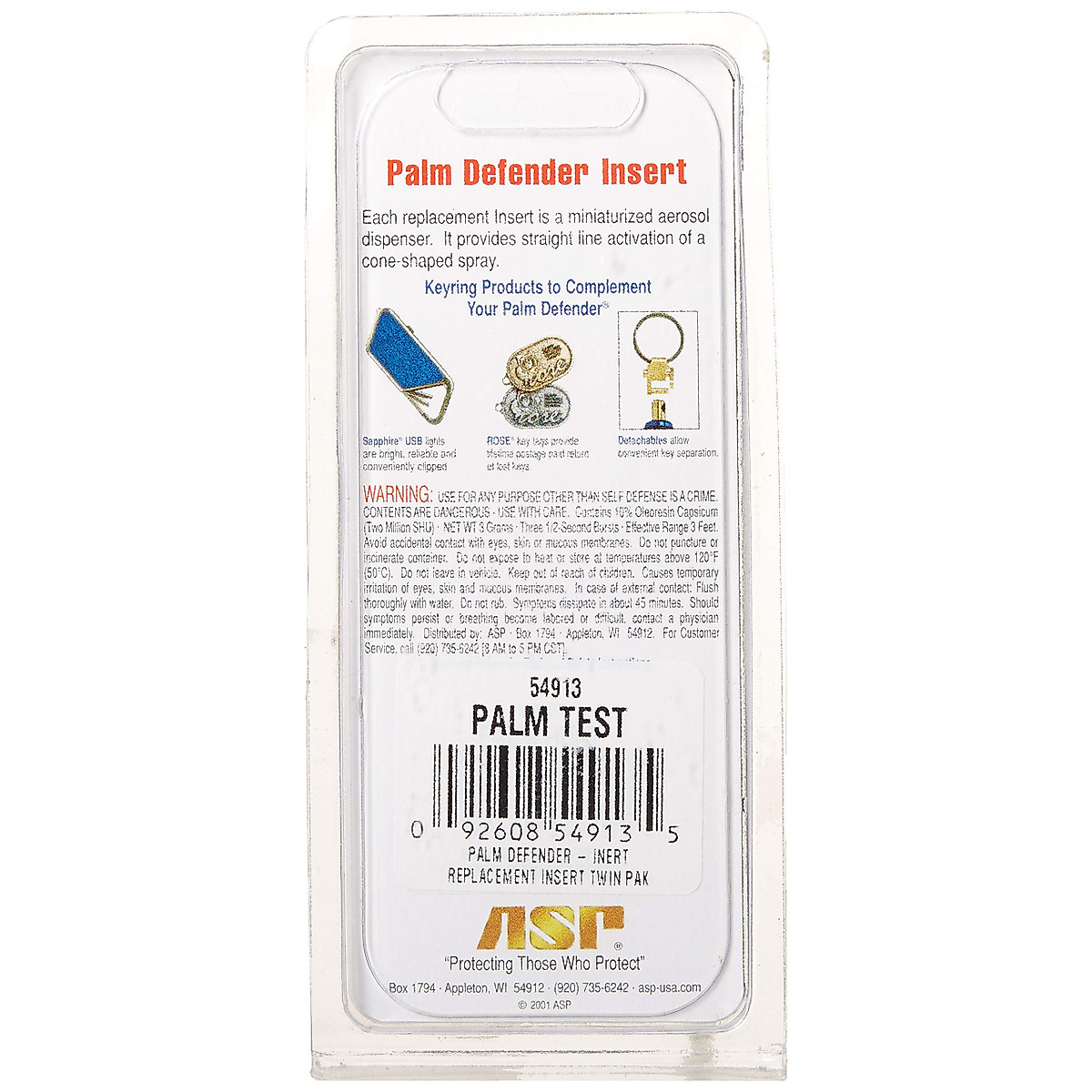 ASP ORMD Palm Defender, Blue