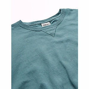 Hanes Men's Comfortwash Garment Dyed Sweatshirt, Cypress Green, X Large