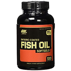 Optimum Nutrition Fish Oil Softgels, 100 Softgel