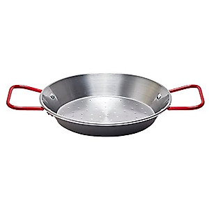 Garcima 8-Inch Carbon Steel Paella Pan, 20cm
