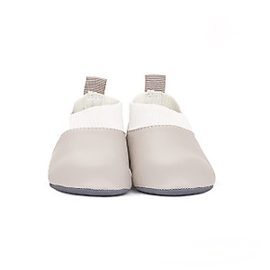 Stonz Yale Toddler & Baby Shoes - Lightweight, Soft Toddler Shoes with Slip-On Handle & Breathable Fabric For Play, Walking & School - All Season Slip-On Shoes For Boys & Girls