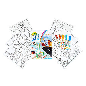 Crayola Lion King Pages & Markers Color Wonder Pad and Markers, Multicolor