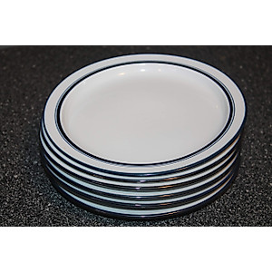 Bistro Christianshavn Blue 7.25 Bread / Butter Plate [Set of 4] by Dansk