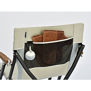 Snow Peak Beach Chair, Collapsible Camping Chair for Campsite, Beach Patio