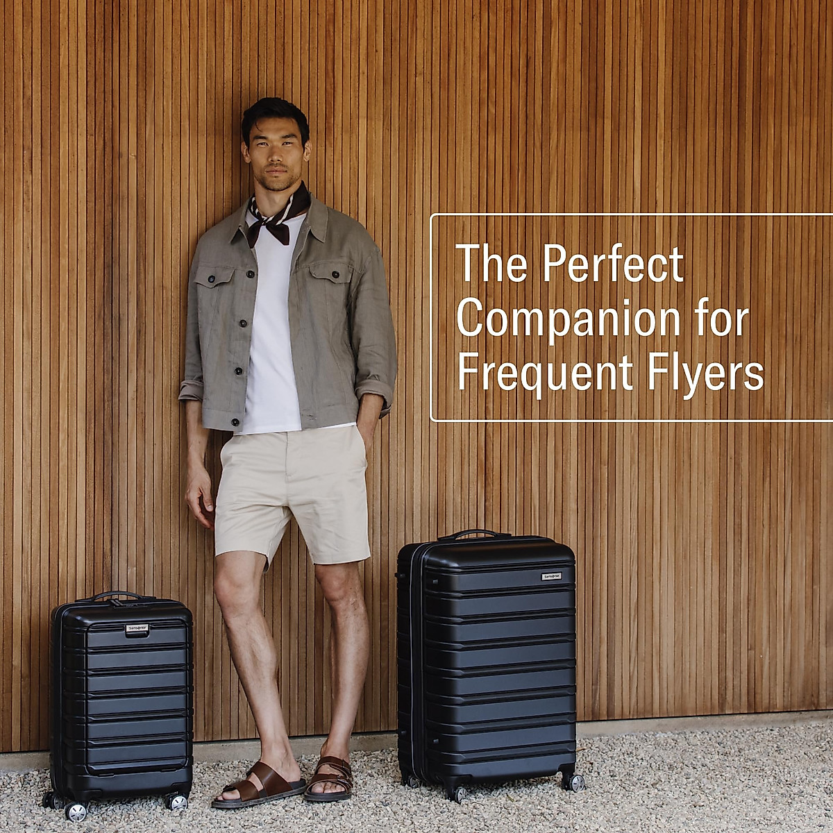 Samsonite Omni 2 Hardside Expandable Luggage with Spinner Wheels, Carry-On 20-Inch, Midnight Black