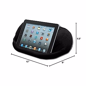 LAP PRO - Stand/Tray, Universal Beanbag Lap Stand/ for iPad, Pro, Air, & all Tablets, E-Readers, Books & Magazines - Bed, Couch, Travel - Adjustable Angle; 0 - 89 deg. 1st RUN SOLD OUT IN 2 WEEKS!..