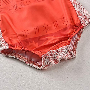 Aalizzwell Infant Romper (Orange, 6-12Months)