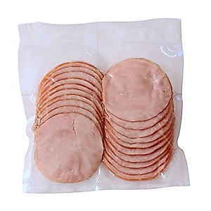 Simple Houseware Vacuum Sealer Bags Food Sous Vide Roll, 2-Pack (11" x 50' and 8'' x 50', total 100 feet)