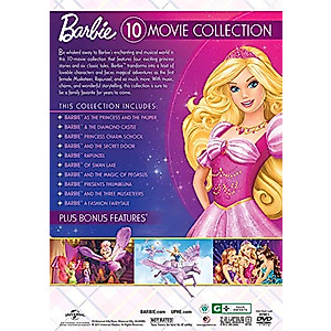 Barbie: 10-Movie Classic Princess Collection [DVD]