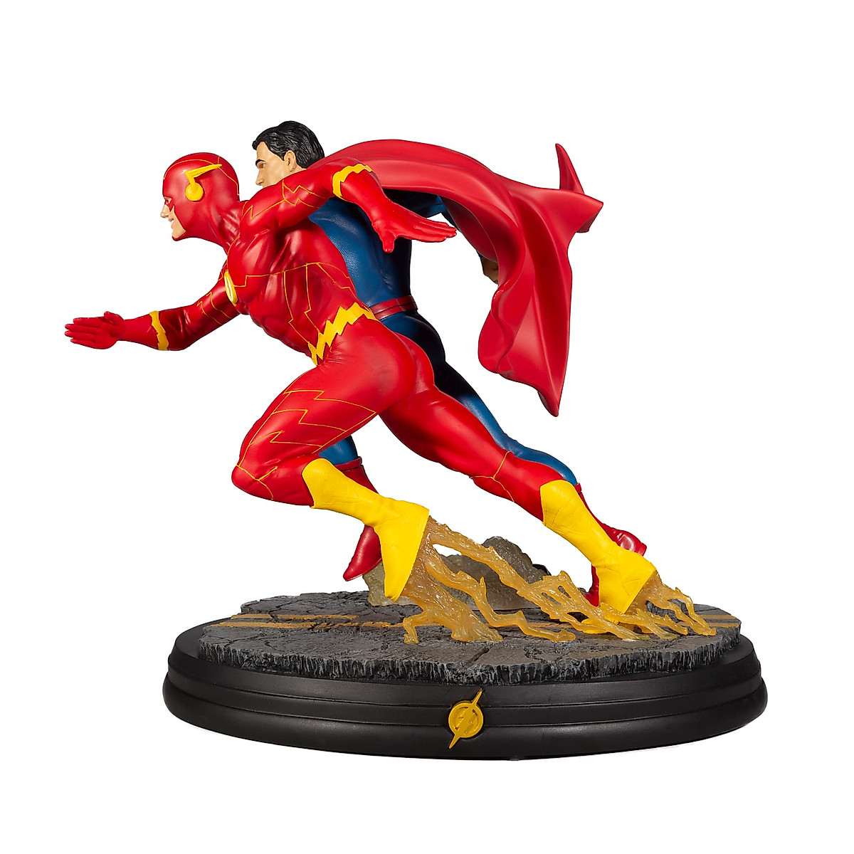 McFarlane Toys - DC Direct - DC Battle Statues Superman VS The Flash (Resin)