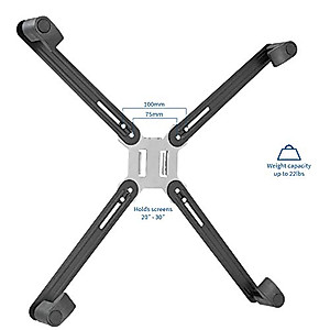 VIVO Adapter VESA Mount Kit for 20 to 30 inch LED LCD Monitor Screen, 75mm and 100mm mounting Bracket, Stand-VAD1
