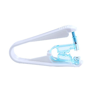 1 pcs Ear Piercing Tool,Disposable Nose Ear Piercing Tool Stainless Steel Ear Piercer Machine for Men Women (C)