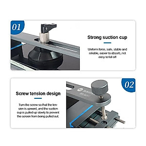 Sunshine SS-601G Mobile Phone Heating-Free Screen Removal Fixture for iPhone 11-14 Pro Max Android LCD Screen Opening Repair