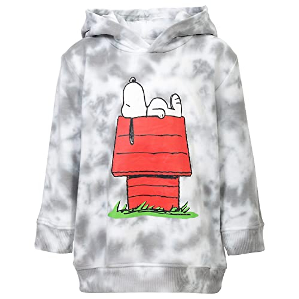 PEANUTS Snoopy Toddler Boys Fleece Pullover Hoodie Tie Dye 5T