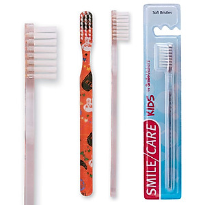 SmileCare Youth Halloween Scatter Print Toothbrush - Dental Hygiene Products and Supplies - 48 per Pack