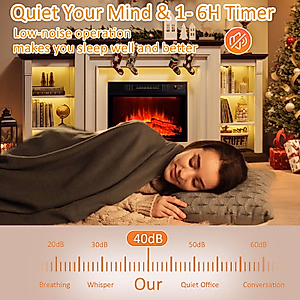 72" LED Lights Electric Fireplace with Mantel, Fireplace TV Stand for TVs Up to 80",Modern Entertainment Center with Storage, Delicate Three-Dimensional Molding with Remote Control for Living Room