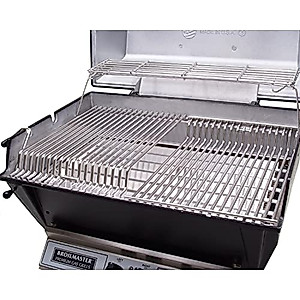 Broilmaster P3-XF Premium Propane Gas Grill On Stainless Steel In-Ground Post