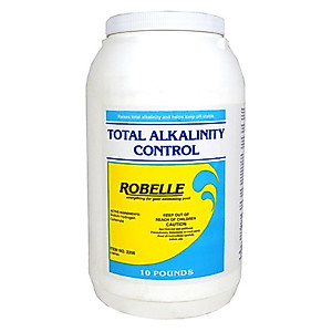 Robelle 2256 Total Alkalinity Control/pH Balancer for Swimming Pools, 10-Pound
