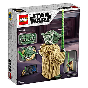 LEGO Star Wars: Attack of The Clones Yoda 75255 Yoda Building Model and Collectible Minifigure with Lightsaber (1,771 Pieces)