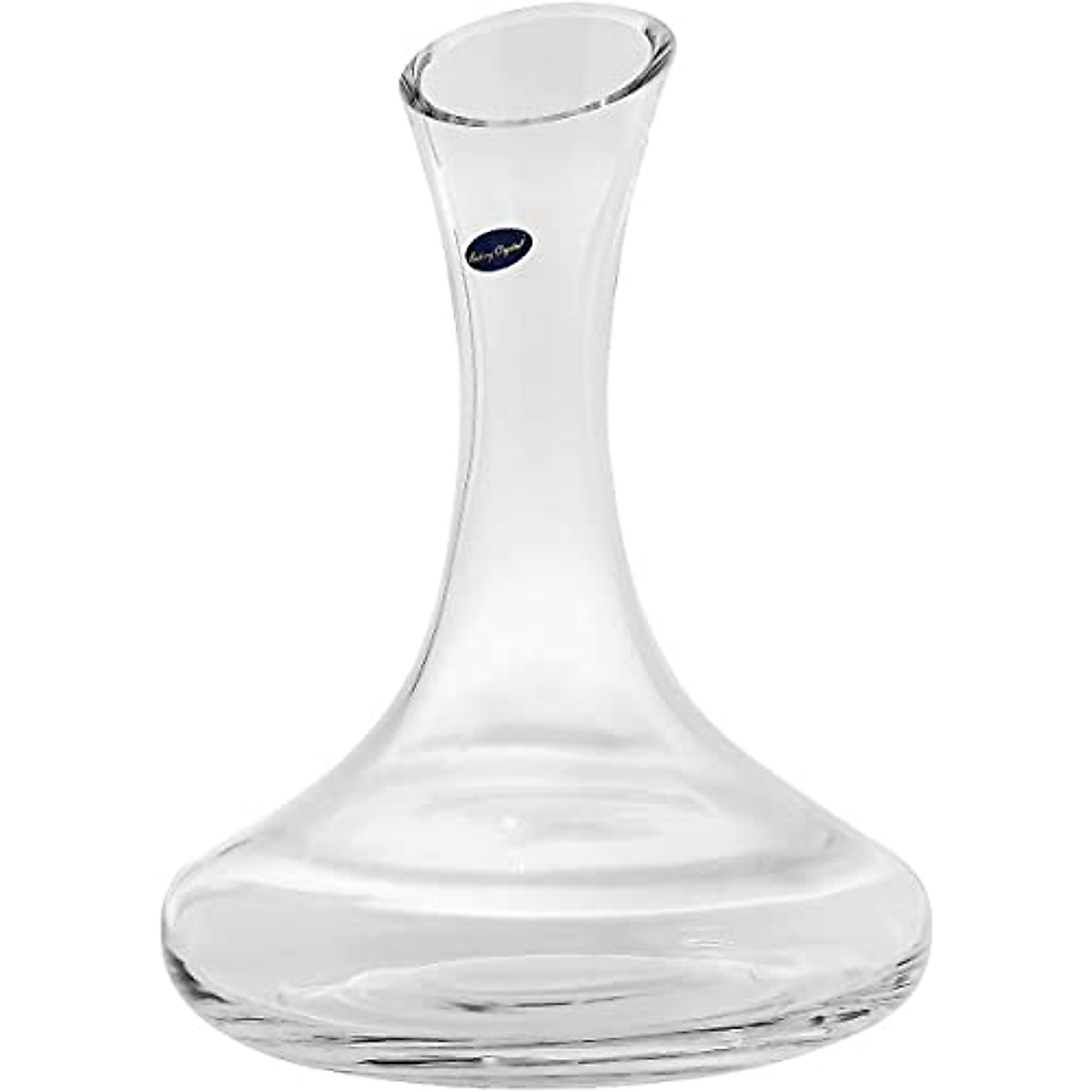 Amlong Crystal Lead-Free Crystal Wine Decanter, Red Wine Carafe, Wine Gift, Wine Accessories 58 oz, with Globe Stopper