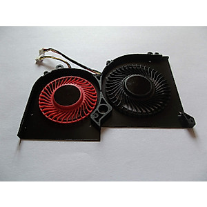 HK-part Fan for MSI GS65 GS65VR Stealth 8SE 8SF 8SG Thin 8RE 8RF 16Q2-GPU-CW Gpu Cooling Fan