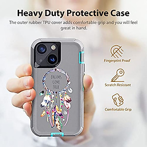 ACAGET True Wireless Earbuds Bluetooth Headphones & iPhone 13 Mini Case 5.4" 2021 Noise Cancelling Earphones Stereo Bass Built-in Mic Headphone