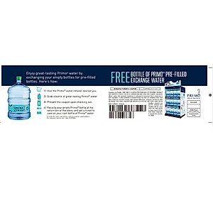 Primo Bottom Loading Water Dispenser, 3 Temp (Hot-Cool-Cold) Water Dispenser for 5 Gallon Bottle w/Child-Resistant Safety Feature [Bright Stainless Door]