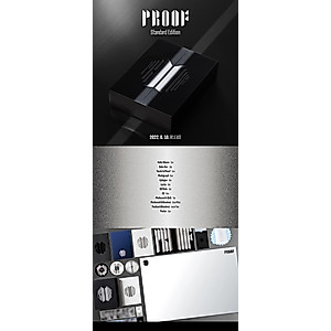 Dreamus BTS - Proof Standard+Compact Edition SET [BTS Anthology Album] 6CD+1Folded Poster, 188 x 250 x 59 mm (BHE0116)