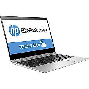 HP 2UE40UT#ABA Elitebook X360 1020 G2 12.5" Flip Design Notebook, Windows, Intel Core I5 2.6 Ghz, 8 GB Ram, 256 GB SSD, Silver