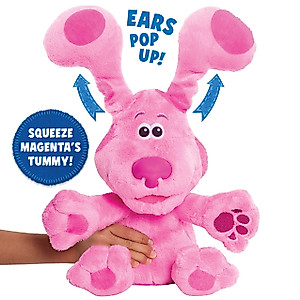 Just Play Blue’s Clues & You! Peek-A-Boo Magenta, 10-inch Feature Plush