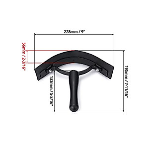 QWORK Sweat Scraper, 2 Pack Horse Supplies Easily Wick Away Water and Sweat Easy to Operate Horse Grooming Supplies