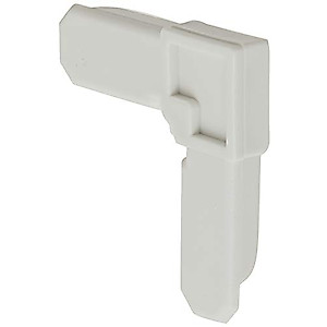 Prime-Line MP7729-50 Screen Frame Corner, 5/16 inch x 3/4 inch, White Plastic, Pack of 50