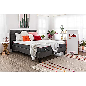 Tulo LIV Mattress, Twin Size 9 Inch Bed in a Box, Great for Sleep and Optimal Body Support