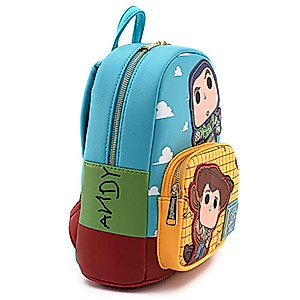Loungefly Disney POP Toy Story Buzz and Woody Womens Double Strap Shoulder Bag Purse